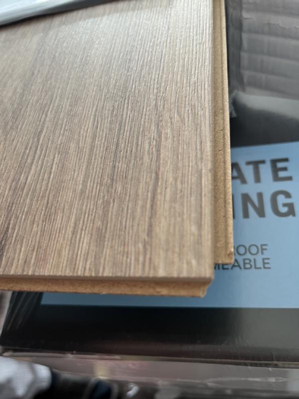 STAINMASTER Waterproof Vienna Basin Oak 12-mm T x 8-in W x 50-in L ...