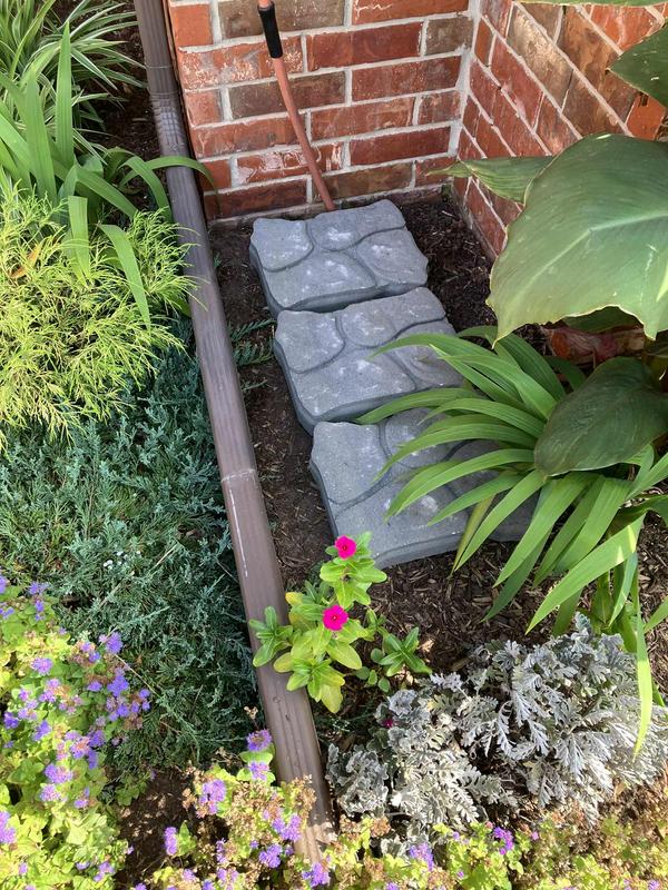 13-in L x 11-in W x 2-in H Rectangle Allegheny Concrete Patio Stone ...
