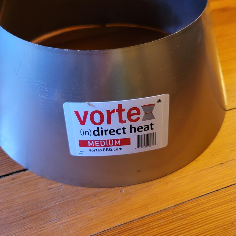 Vortex Medium Stainless Steel Heat Deflector SS-V01-A at Lowes.com