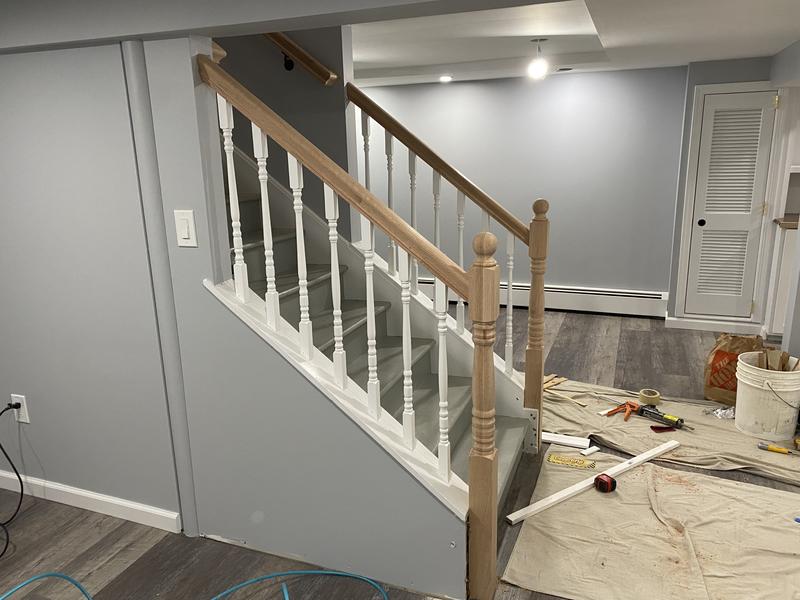 L.J. Smith Stair Systems 2.25-in x 144-in Natural Wood Hemlock Interior ...