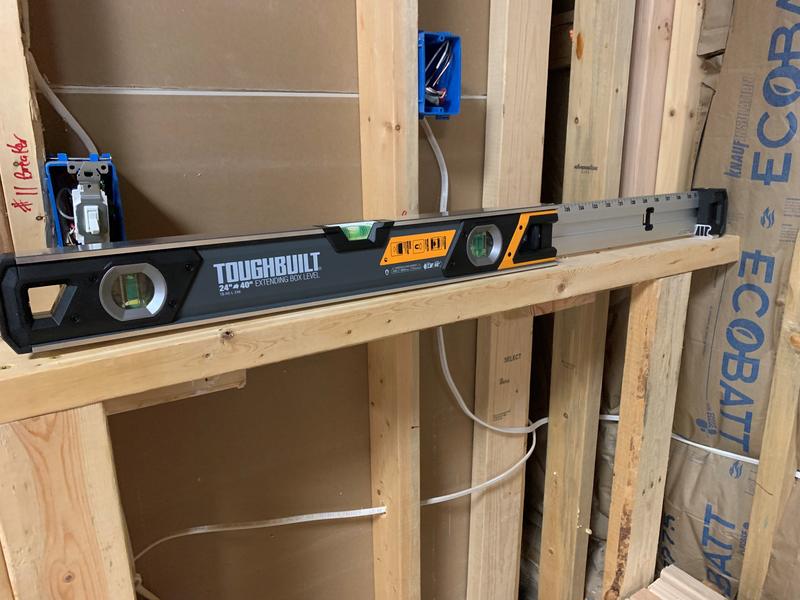 TOUGHBUILT Aluminum 15-in 2 Vial Box Beam Level TB-H2-L-9X at Lowes.com