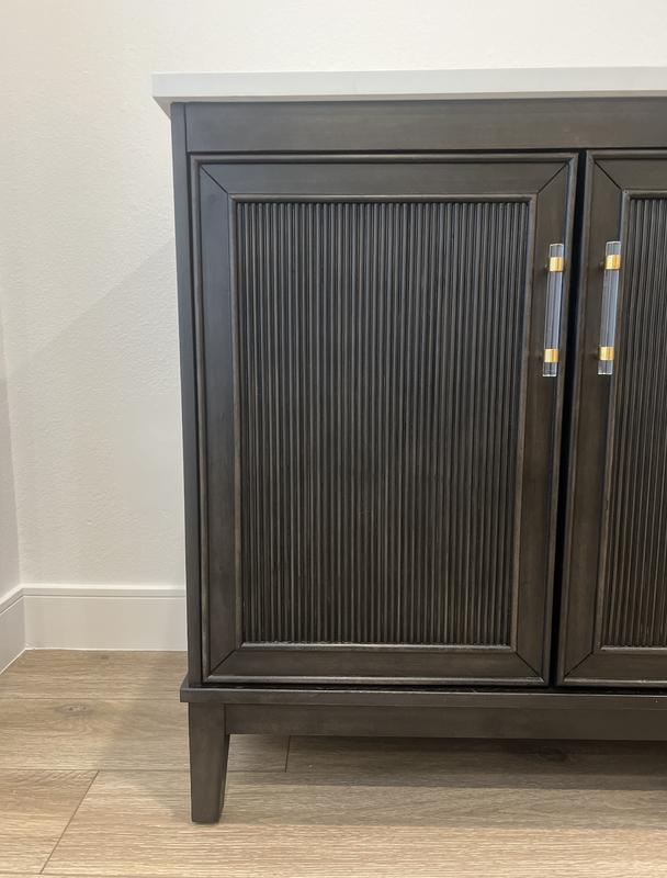 Scott Living Oberman 30-in Black Cherry Undermount Single Sink Bathroom ...