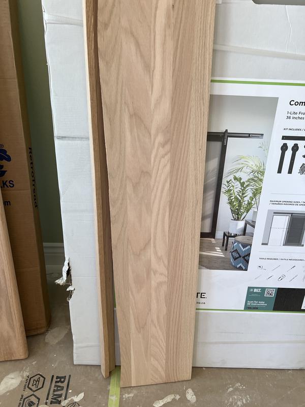 Crown Heritage 48-in L x 11.5625-in W x 1.8672-in T Unfinished Red oak ...