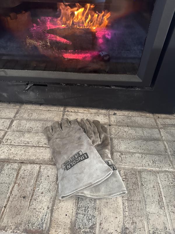 Lincoln Electric Gray X-large Welding gloves in the Welding Apparel ...