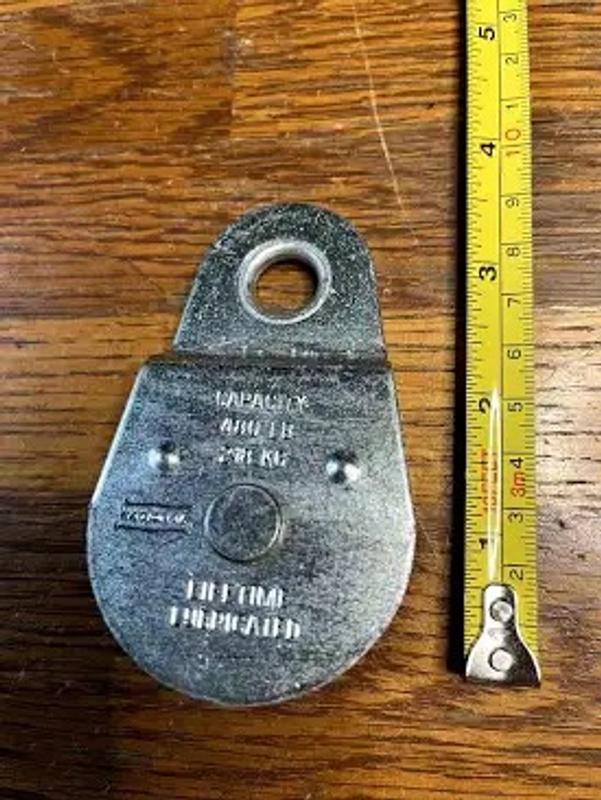 RELIABILT 2.06-in Single Rope Fixed eye Pulley in the Pulleys ...