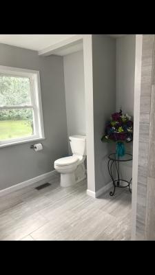 Style Selections Ridgemont Silver 12-in x 24-in Glazed Porcelain Stone ...