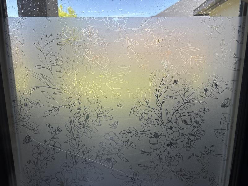Style Selections Garden 24-in x 36-in Privacy Decorative Window Film 03 ...