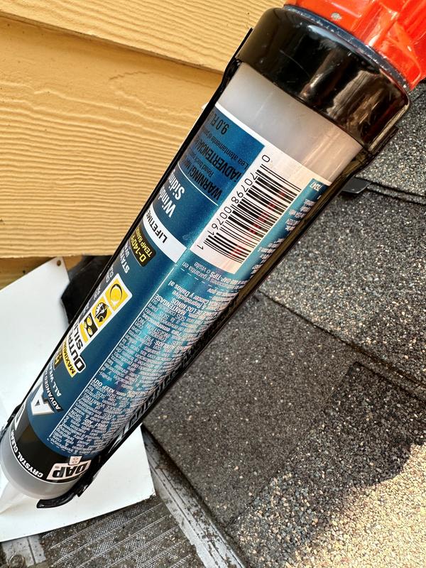 DAP AMP 12 -Pack 9-oz Window and Door White Paintable Advanced Sealant ...