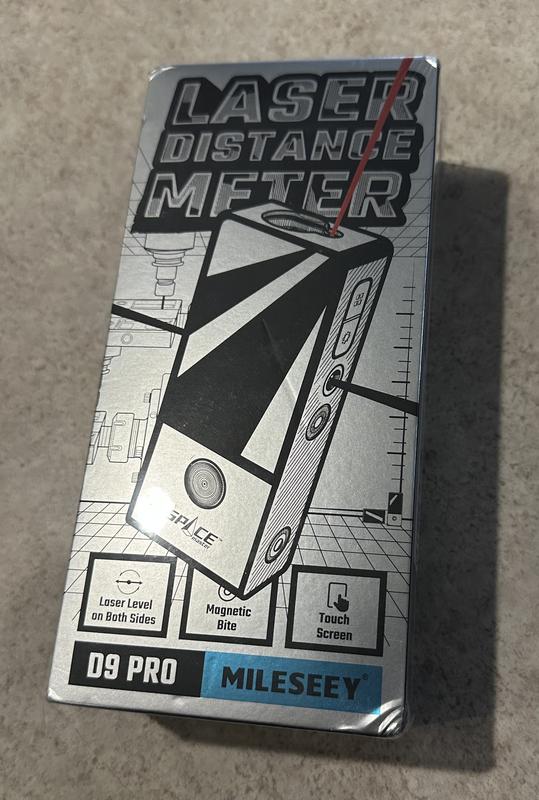 MILESEEY DP9 PRO 3-Way Measure, Smart Calculator, App Sync 330-ft ...