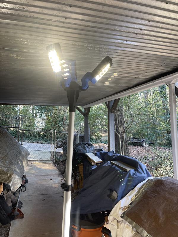 Kobalt 24-volt 3000-Lumen LED Battery-operated Stand Work Light KTL ...