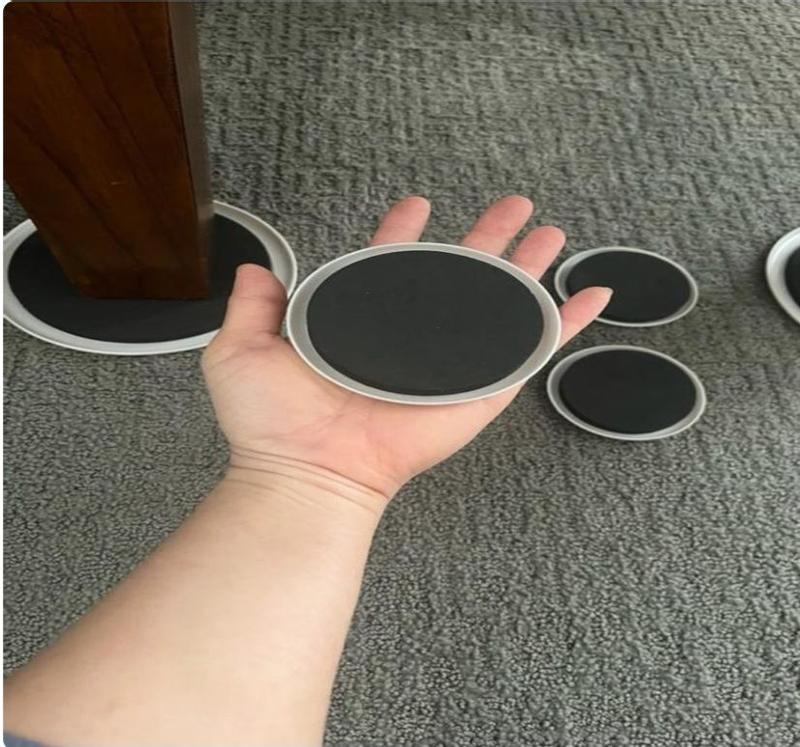 RELIABILT 8-Pack Assorted Round Plastic Carpet Furniture Slider ...