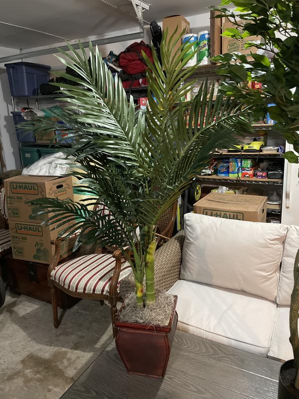 Nearly Natural 54-in Green Indoor Silk Artificial Tree T1002 at Lowes.com