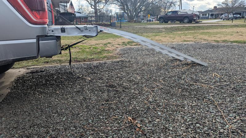 Kobalt 1.01-ft x 7.5-ft 1500-lb Capacity Arched Loading Ramp AC1001TR ...