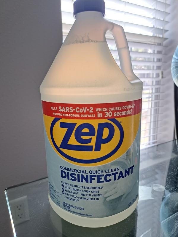 Zep Quick Clean 128-fl oz Disinfectant Liquid All-Purpose Cleaner (4 ...