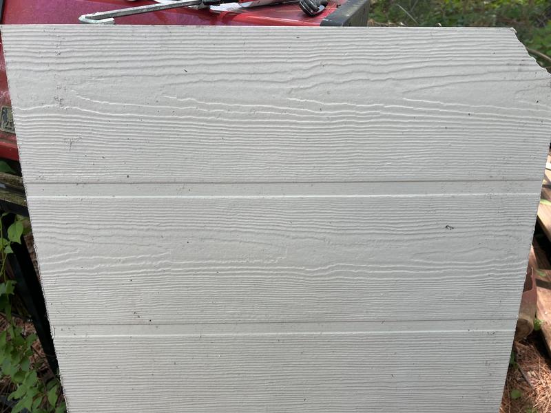 James Hardie Primed HZ5 Straight Fiber Cement Sierra 8 Panel siding ...