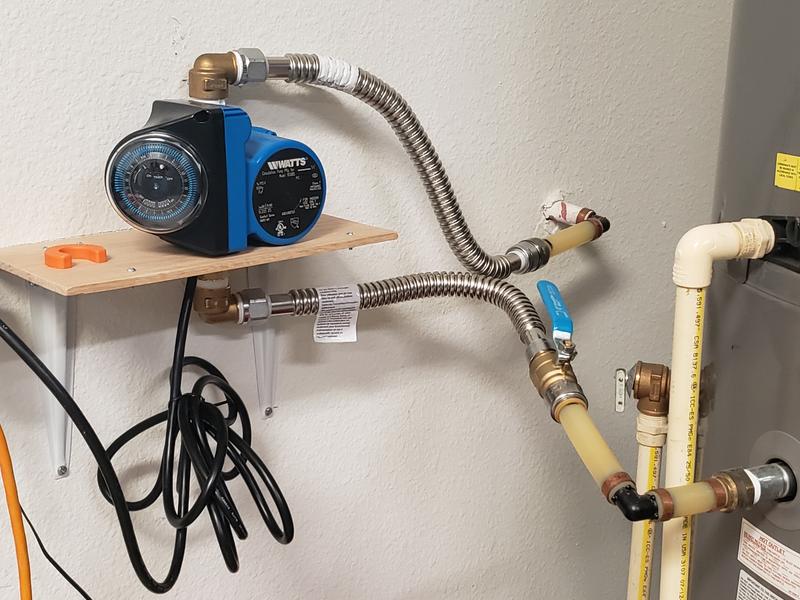 Watts HWRS Steel Recirculating Pump For Universal Water Heater HWRS-WH ...