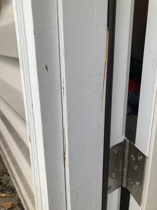 Therma Tru 32-in x 80-in x 4-9/16-in Fiberglass Left-hand inswing ...