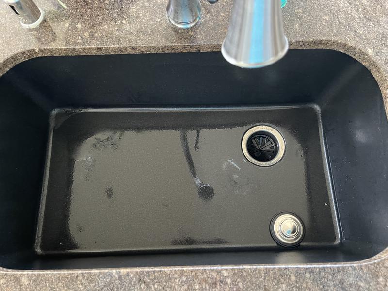 Elkay Undermount 33-in x 18.768-in Mocha Quartz Single Bowl Kitchen ...