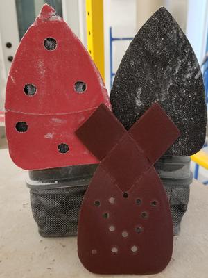 Gator Mouse Sandpaper Extra Fine 220-Grit Sheet Sandpaper 3.75-in W x 5 ...