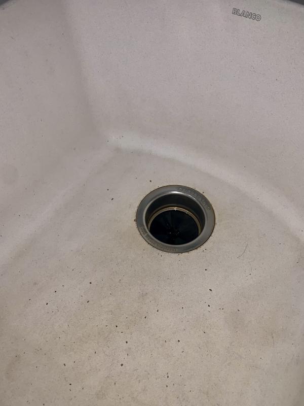 BLANCO Precis Silgranit Undermount 33-in x 18-in Coal Black Granite ...