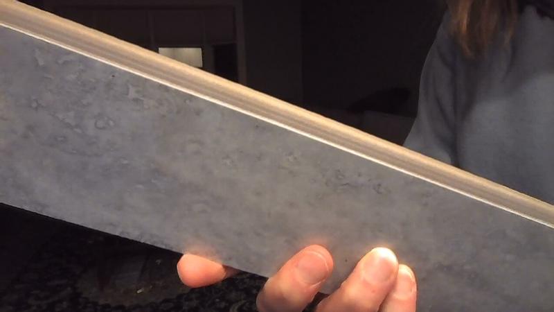 Style Selections Torin Gray 3-in x 12-in Porcelain Bullnose Tile (0.23 ...