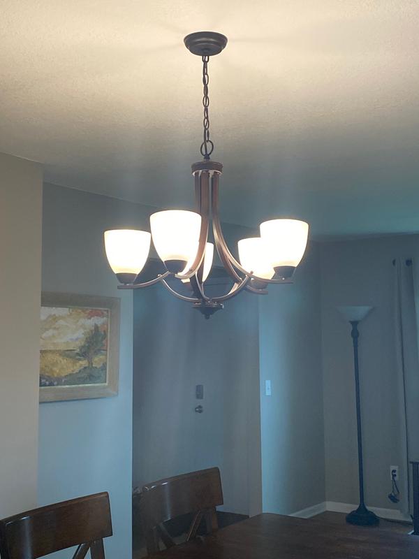 Maxim Lighting Axis 5-Light Oil-Rubbed Bronze Modern/Contemporary ...