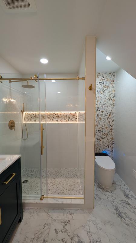 The Tile Life Idyll Jungle 24-in x 48-in Glossy Porcelain Patterned ...