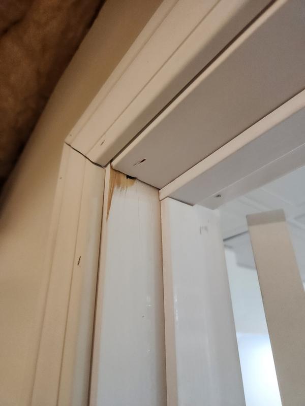 Masonite 60-in x 80-in Primed Hollow Core 6-panel Bi-parting Molded ...
