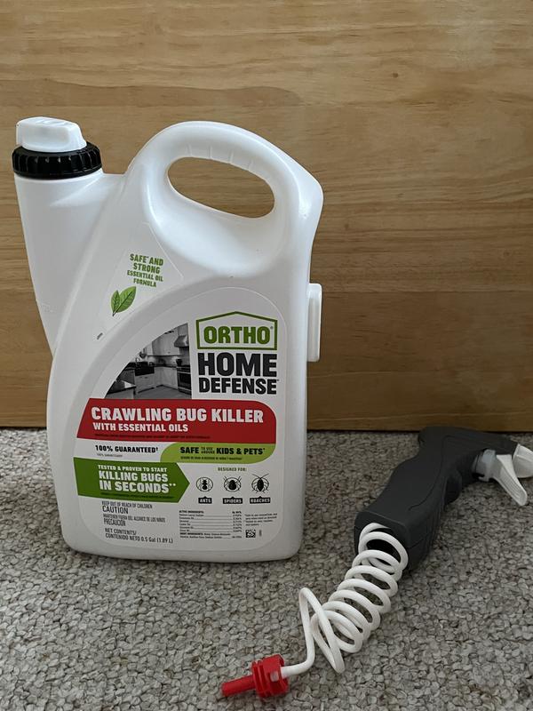 Ortho Home Defense Crawling Bug Killer With Essential Oils