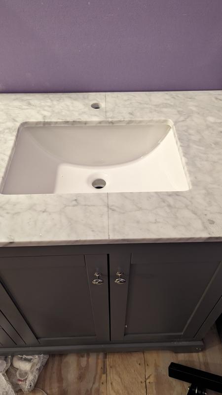 Wyndham Collection Avery 72-in Dark Gray with Matte Black Trim ...