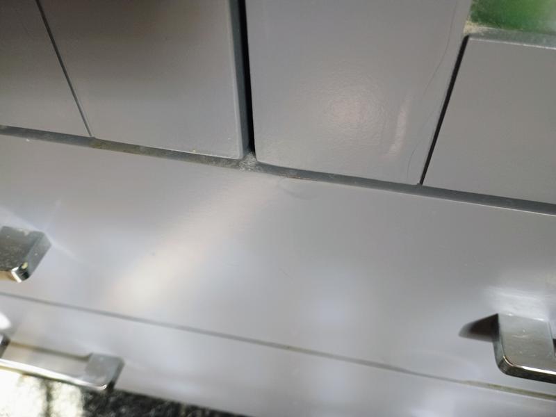 Lexora Volez 42-in Navy Blue Single Sink Bathroom Vanity with White ...