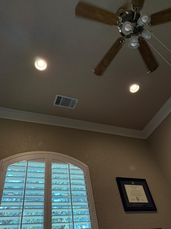 GE Classic 65-Watt EQ BR30 Bright White Medium Base (e-26) Dimmable LED ...