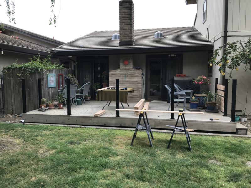 HOFT 32-in Black PVC Adjustable Rail filler in the Deck Tools ...