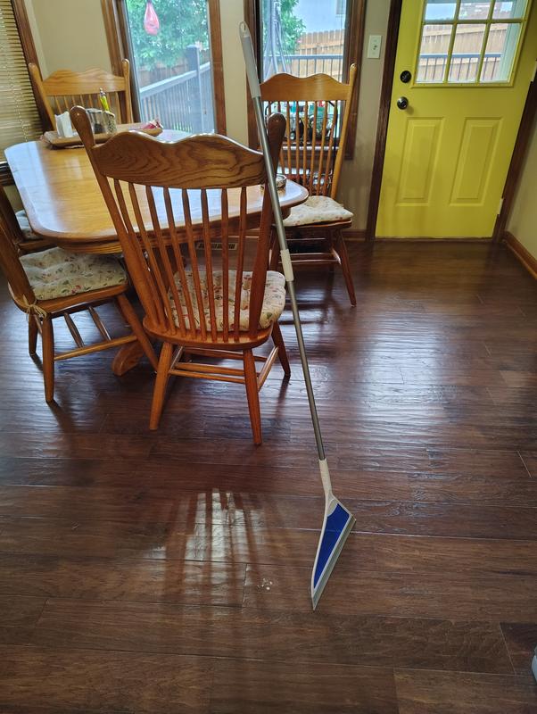 Helio AIR Broom 12-in Plastic Multi-surface Angle with dustpan Upright ...