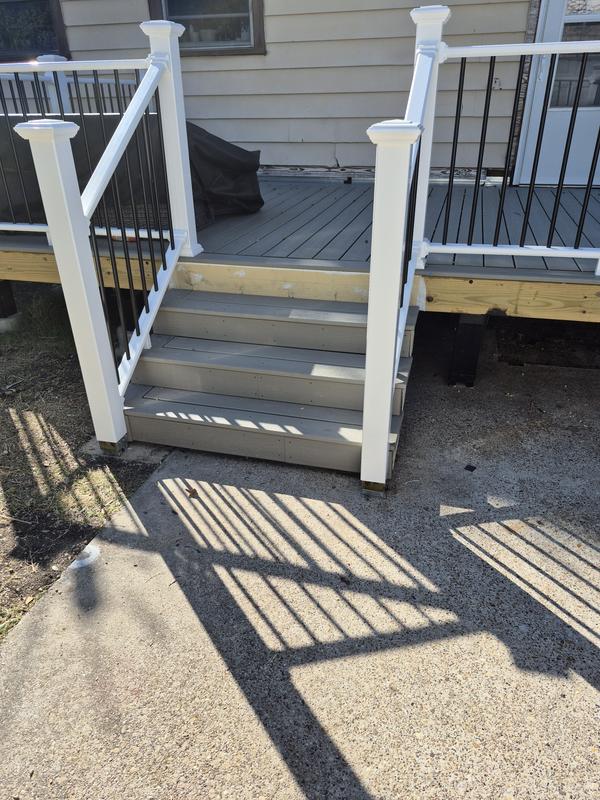 Shop Trex Trex 12-ft x 16-ft Composite Deck Kit in Enhance Basics Tide ...