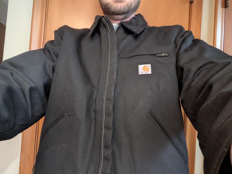 Carhartt Men's Black Work jacket ( L ) in the Work Jackets & Coats ...