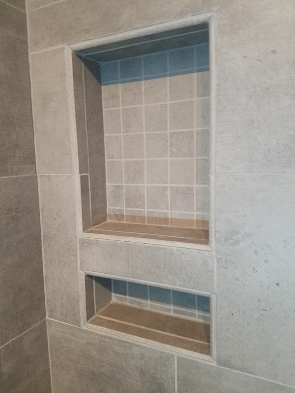 allen + roth Cityscape Gray 12-in x 24-in Glazed Porcelain Cement Look ...