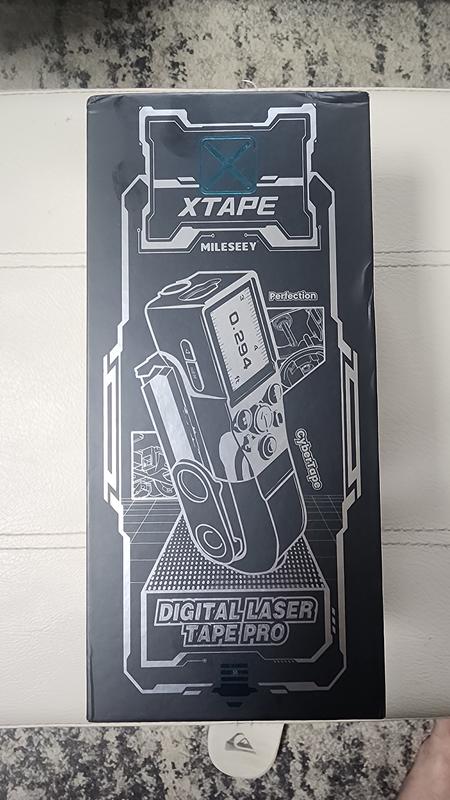 MILESEEY Black XTAPE1 Modular Digital Laser Level and 12-ft Tape ...