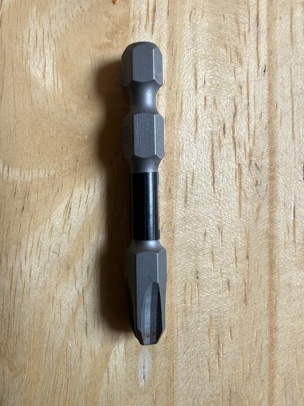 DEWALT TOUGH GRIP 2-in 3 Phillips Screwdriver Bit (2-Piece) DWAF2PH3TG2 ...