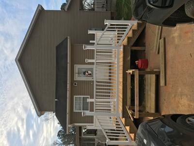 Fiberon Traditional White PVC Line connector 4 -Pack in the Deck ...