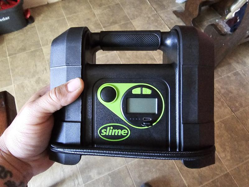 Slime 12-volt Li-ion Air Inflator (Power Source Battery) 40080 at Lowes.com