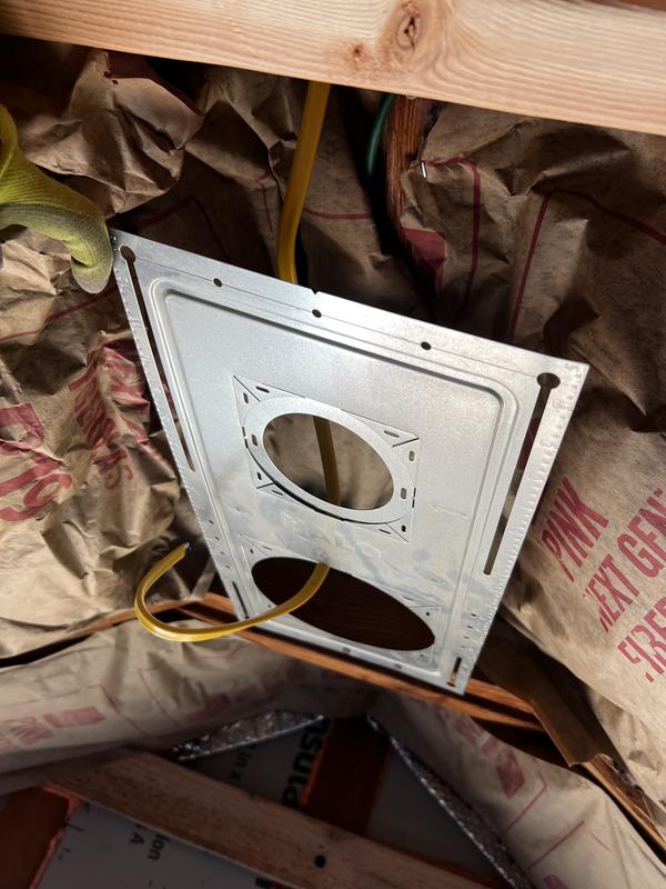 HALO New Construction Airtight Ic 6.25-in LED Recessed Light Housing ...