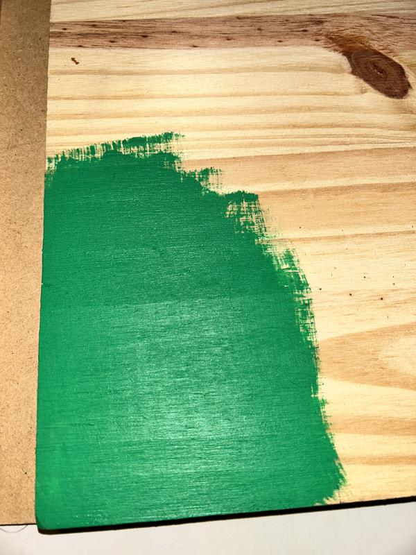 BACKDROP Semi-gloss Troop Beverly Hills Bright Green Cabinet and ...