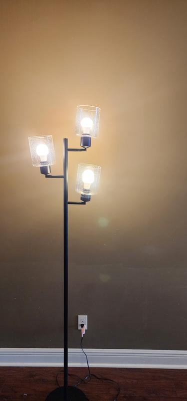 allen + roth 67-in Black Tree Track Floor Lamp JF6910 at Lowes.com