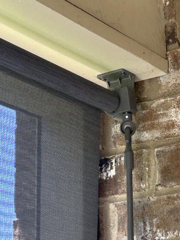 allen + roth 72-in x 72-in Stone Light Filtering Cordless Outdoor ...