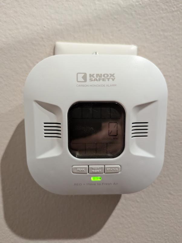 Knox Safety 10-Year Battery Plug-in Carbon Monoxide Detector with Voice ...