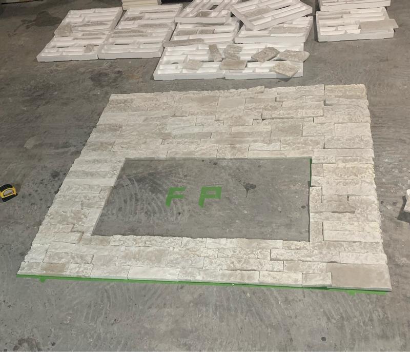 AirStone Spring Creek 8-sq ft Gray Faux Stone Veneer CLSCFIO at Lowes.com