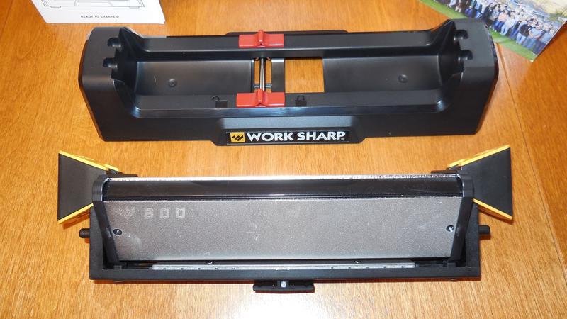 Work Sharp Benchtop Knife Sharpener - Tri-Brasive Stone - Diamond ...