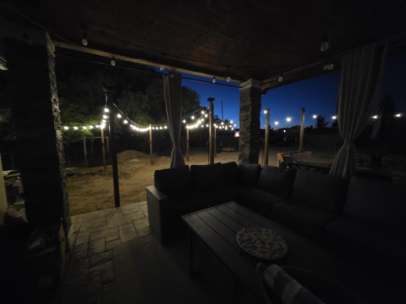 Harbor Breeze 48-ft Solar Black Indoor/Outdoor String Light with 20 ...