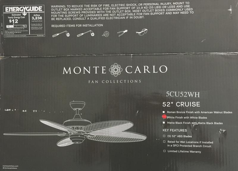 Generation Lighting Cruise 52-in Roman Bronze with American Walnut Abs ...